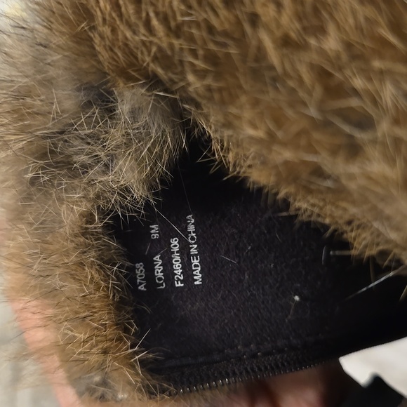 Coach | Shoes | Authentic Coach Signature Fur Trim Lorena Boots | Poshmark